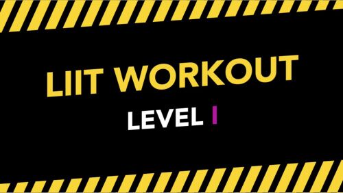 LIIT Exercise beginner